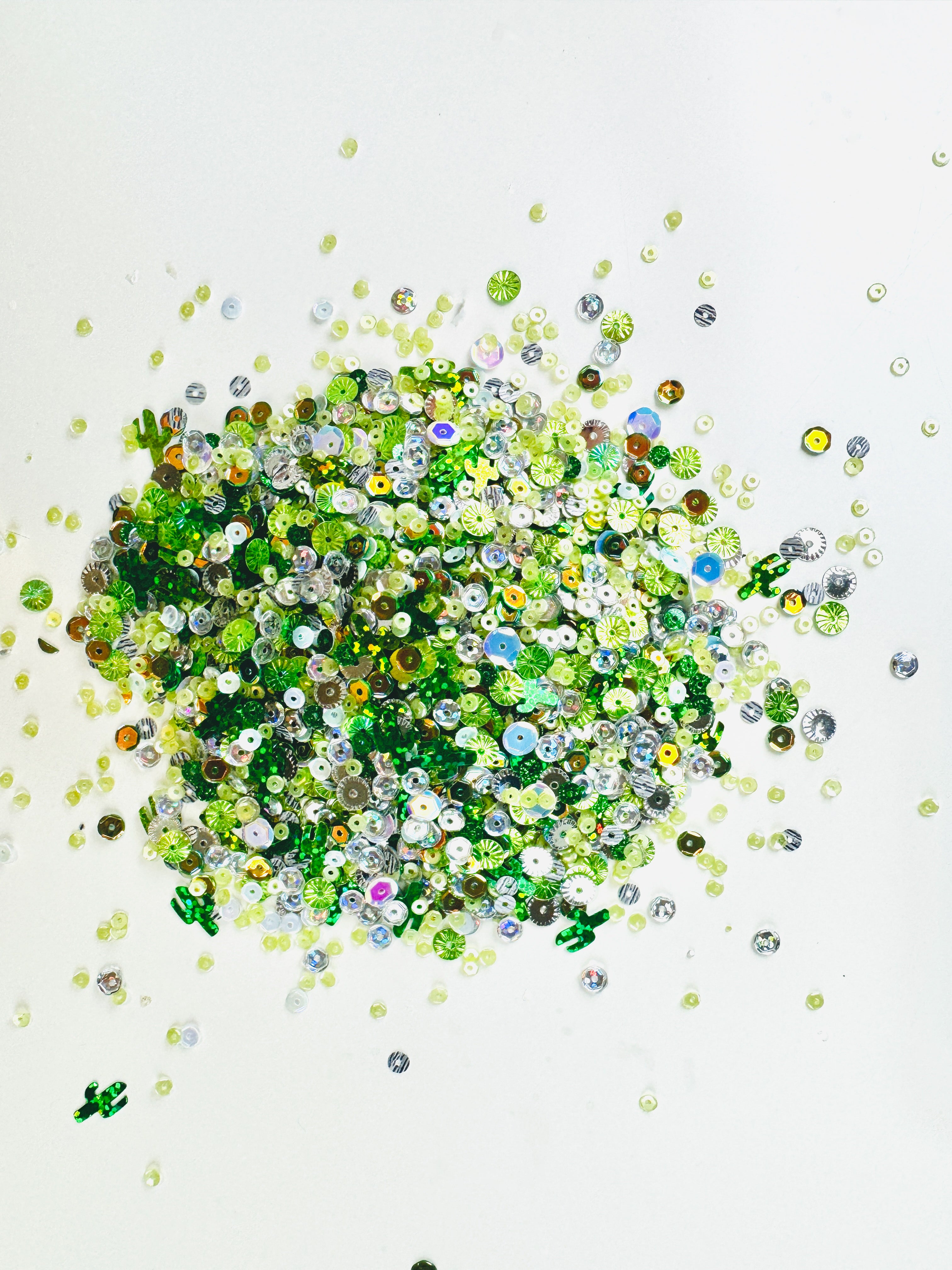 “Prickly Pear” Sequin Mix – Rachel Tallman Co.